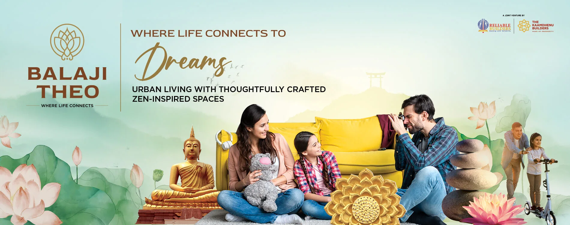 Balaji theo | A joint venture by Reliable Builders & The Kaamdhenu Builders